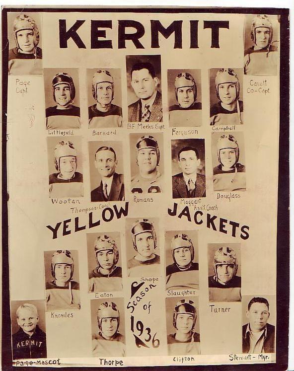 1936_Kermit_Football.JPG — Winkler County Library